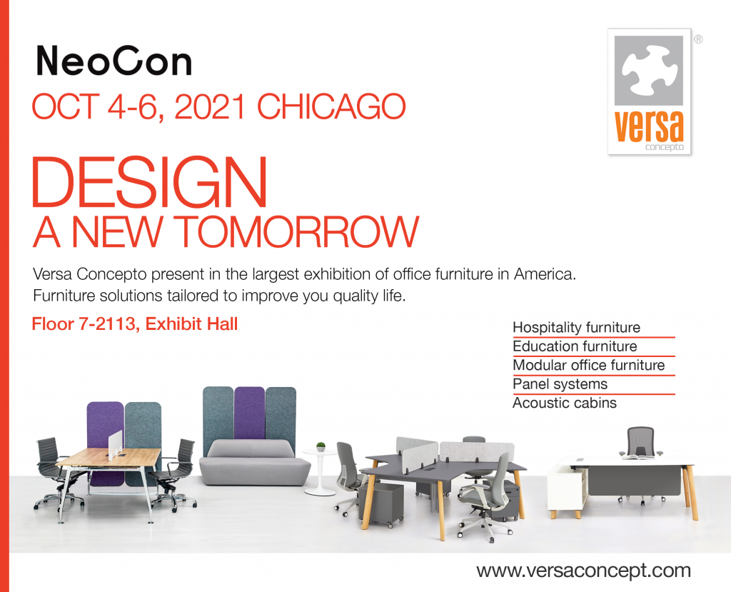 Versa Concepto se prepara para la NEOCON 2021 - Versa Concepto